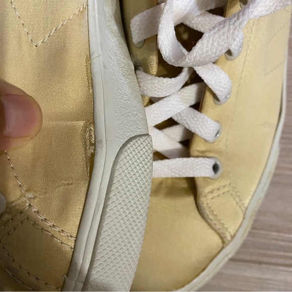 Veja | Shoes | Vejas Bastille Tennis Shoes Yellow Gold | Poshmark